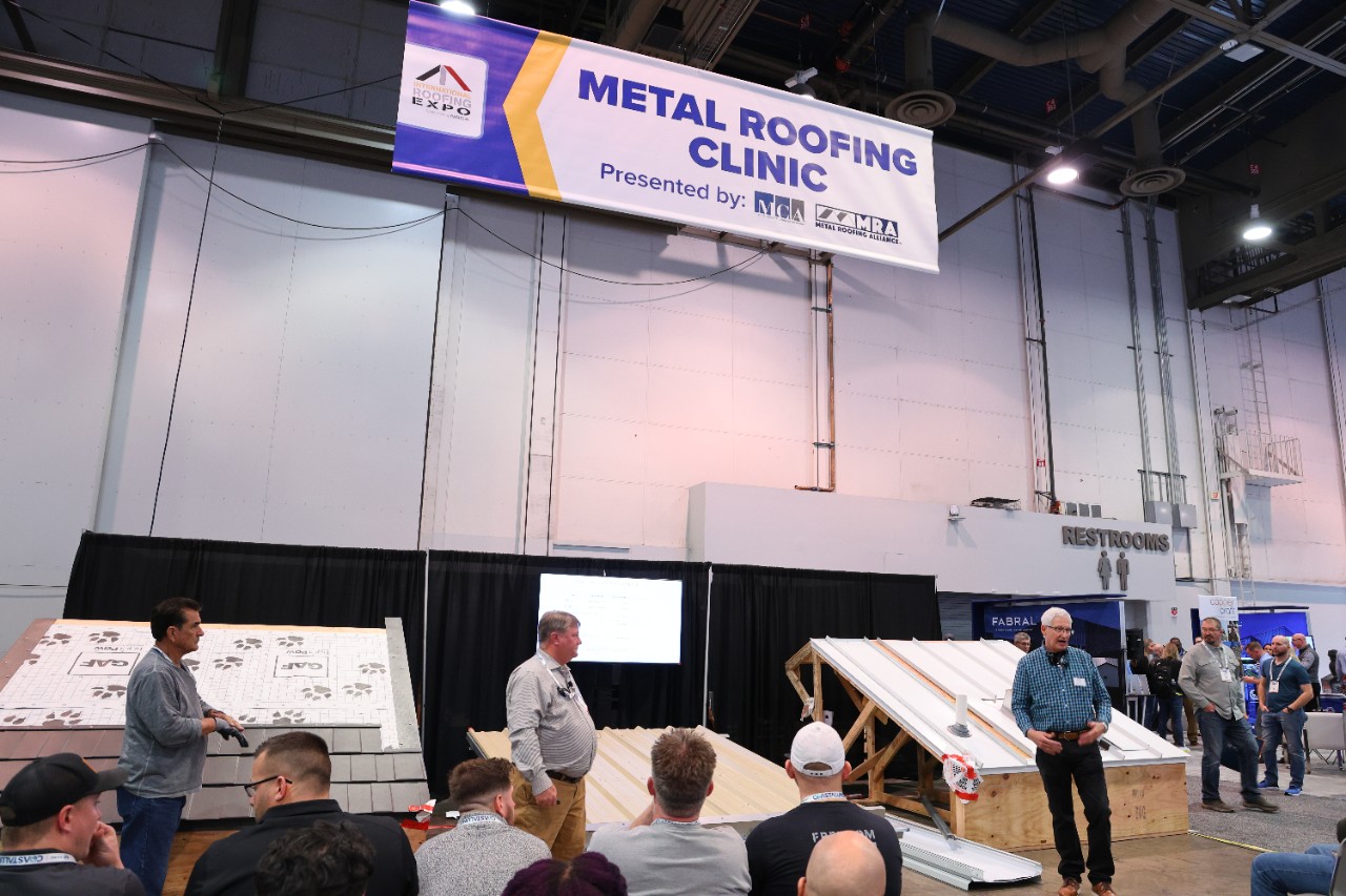 Metal Roofing Installation: Hands-On Training at International Roofing Expo